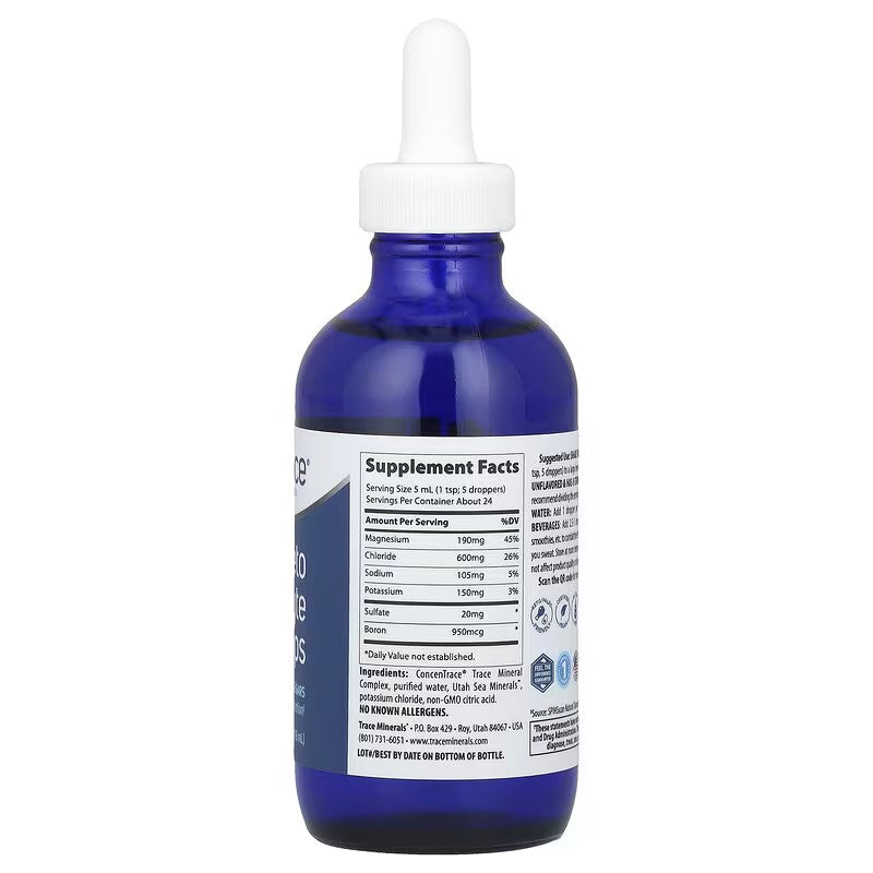 Trace Minerals Keto Electrolyte Drops 118ml – KimiKim Organics