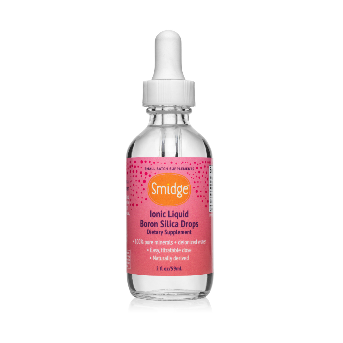 Smidge Ionic Liquid Boron Silica Drops 59ml – KimiKim Organics