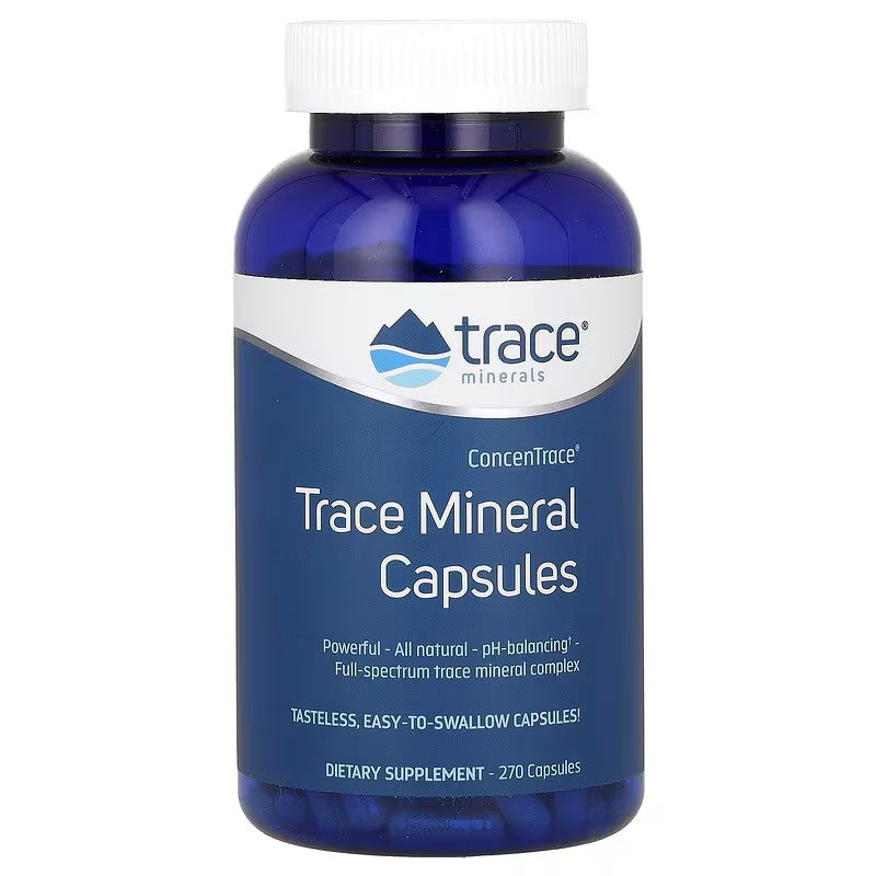 Trace Minerals ConcenTrace Trace Minerals Capsules – KimiKim Organics