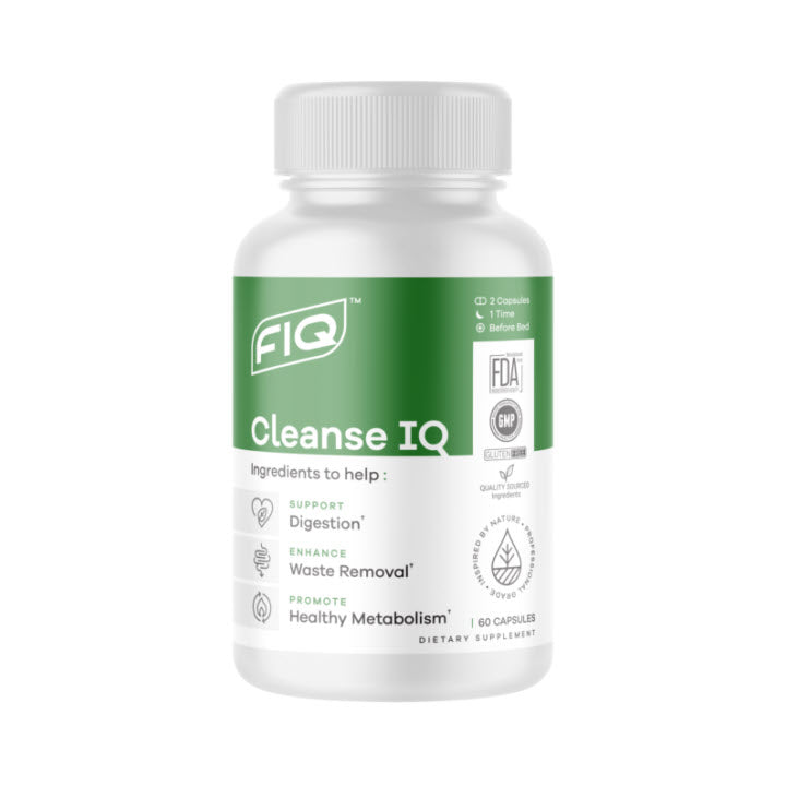FIQ Cleanse IQ 60ct – KimiKim Organics