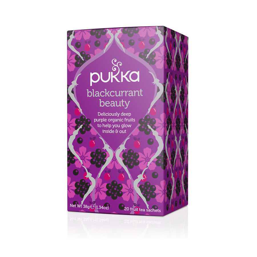 Pukka Tea Blackcurrant Beauty (20 bags) – KimiKim Organics